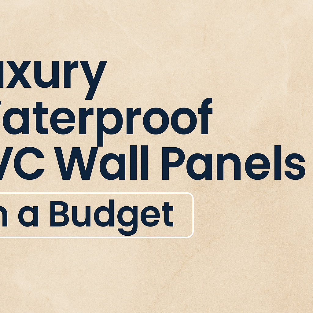 Luxury Waterproof PVC Wall Panels – Elegant Look on a Budget – Bathroom ...